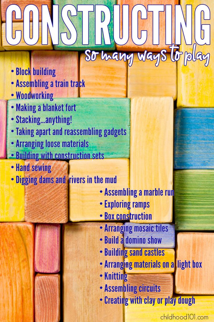 Types of Play: Building and Constructing