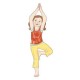 Calm Down Yoga Routine for Kids: Printable
