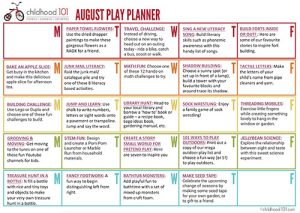 PLAY PLANNER - Childhood101