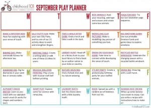PLAY PLANNER - Childhood101