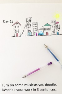 Easy Doodle Art Prompts for Kids: 21 Printable Daily Doodle Prompts