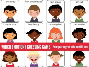 Which Emotion Am I? Exploring Emotions Guessing Game