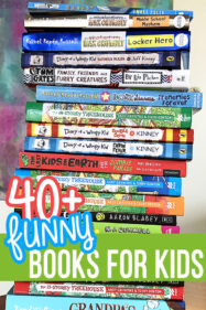 40+ Hilariously Funny Chapter Books for Kids (Ages 6-12 Years)