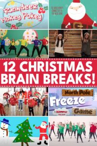 12 Christmas Brain Breaks: Dances To Kids Moving and Grooving