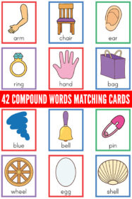 Compound Words Game: Memory Matching with a Vocabulary Twist!