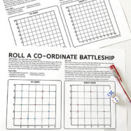 Math Games for Kids: Co-ordinates Battleship Game