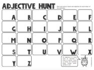 Adjectives Scavenger Hunt Activity: Have Fun with Grammar