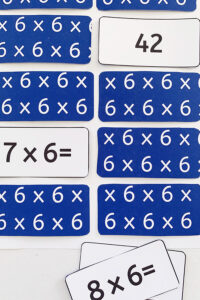 Times Tables Memory Matching Card Game: Free Printable
