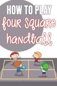 How to Play Four Square or Handball: Games for Kids