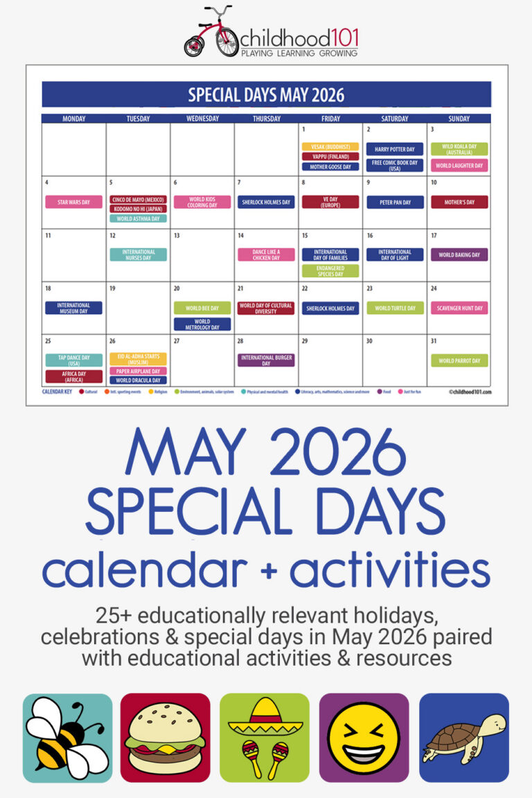 May Special Days Calendar: Holidays & Celebrations in May 2026